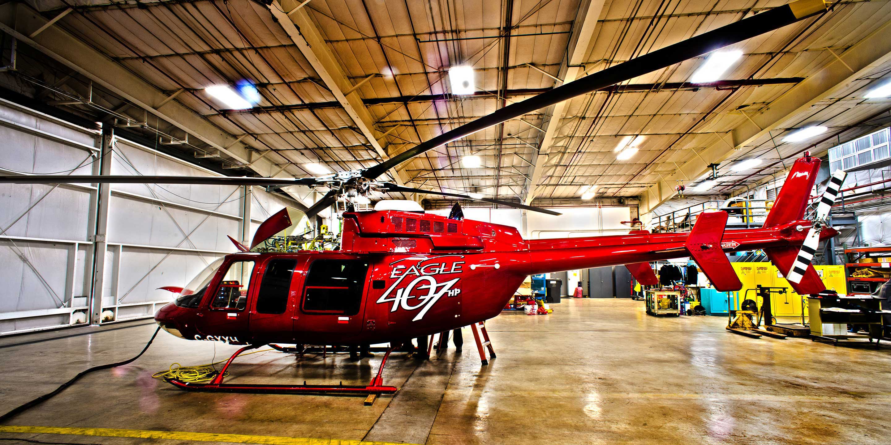 Honeywell Engines Continue to Power Eagle 407HP Helicopters